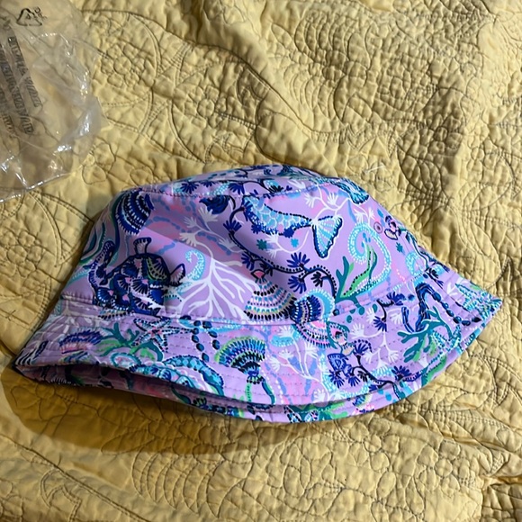 Lilly Pulitzer | Accessories | Nwot Lilly Pulitzer Purple Turtle Bucket ...